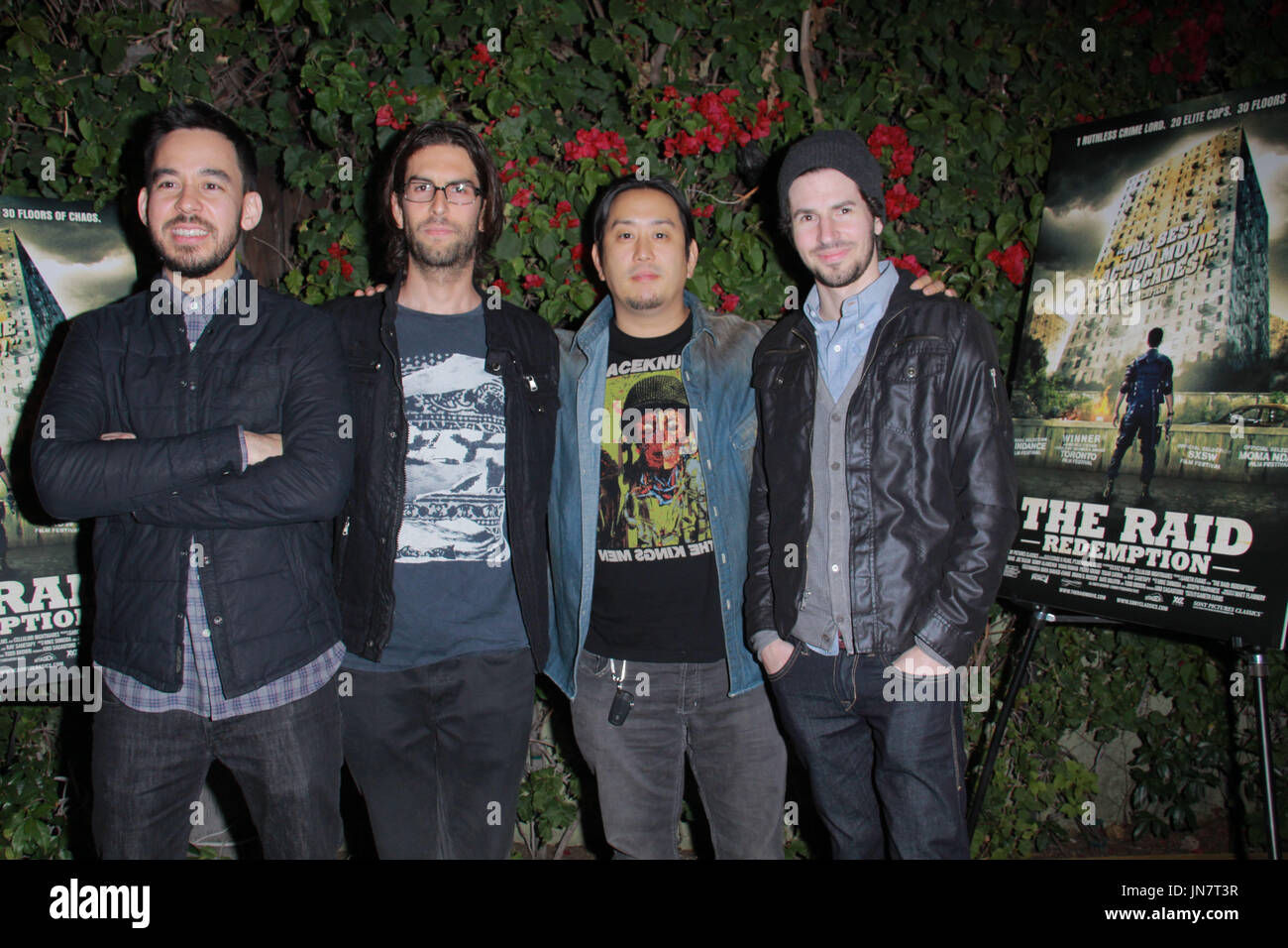 Linkin Park, Mike Shinoda, Brad Delson, Joe Hahn, Rob Bourdon 03/08 ...
