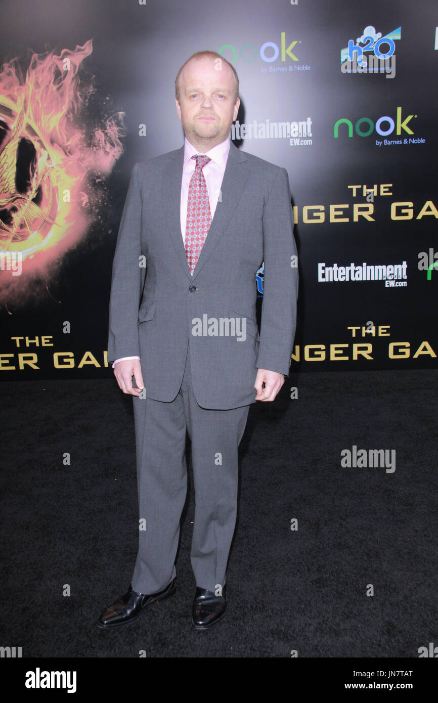Toby Jones 03/12/2012 "The Hunger Games" Premiere held at Nokia Theatre ...