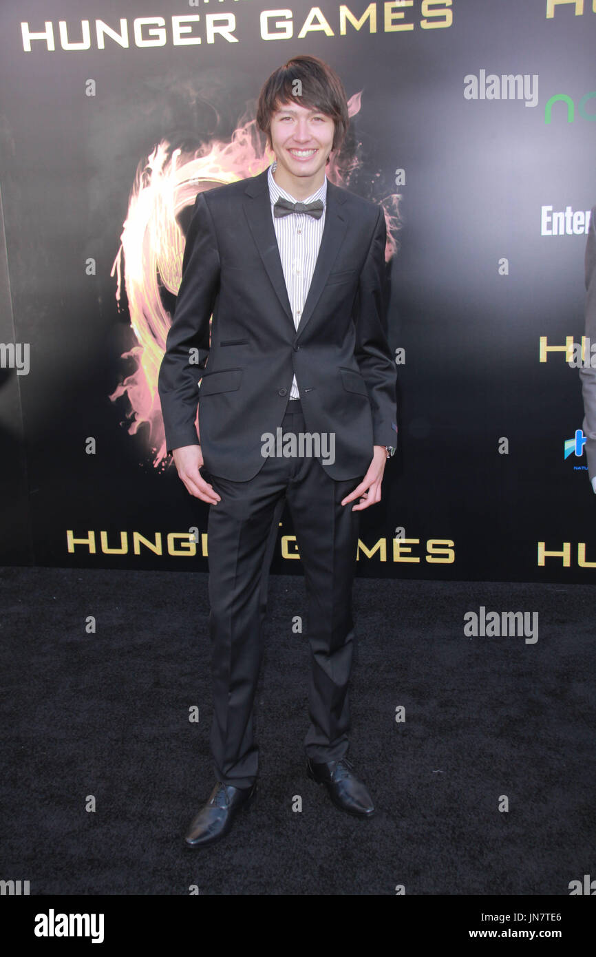 Sam Tan 03/12/2012 "The Hunger Games" Premiere held at Nokia Theatre L ...