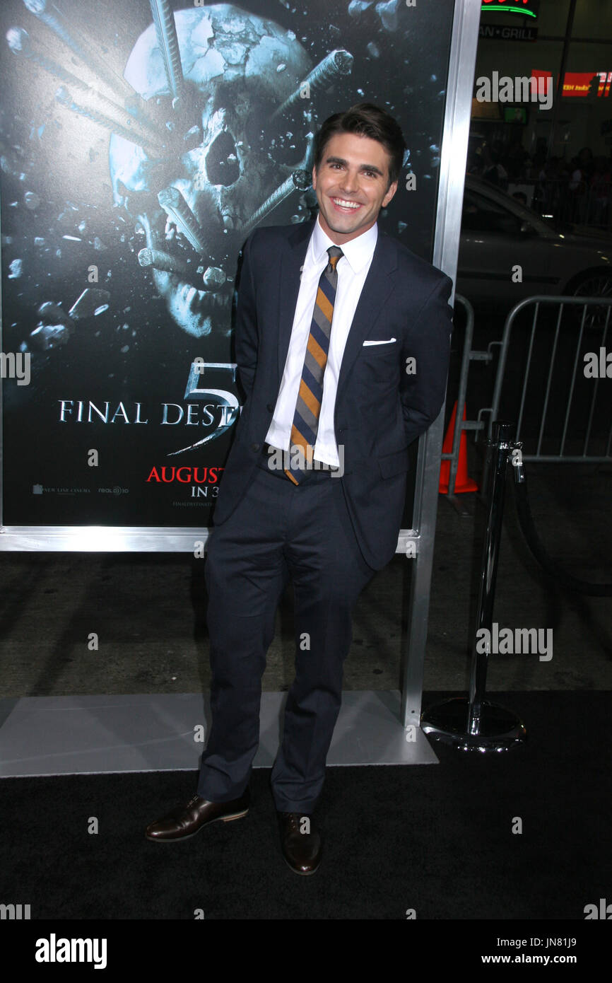 Miles Fisher 08/10/11 "Final Destination 5" Special Screening @Grauman ...