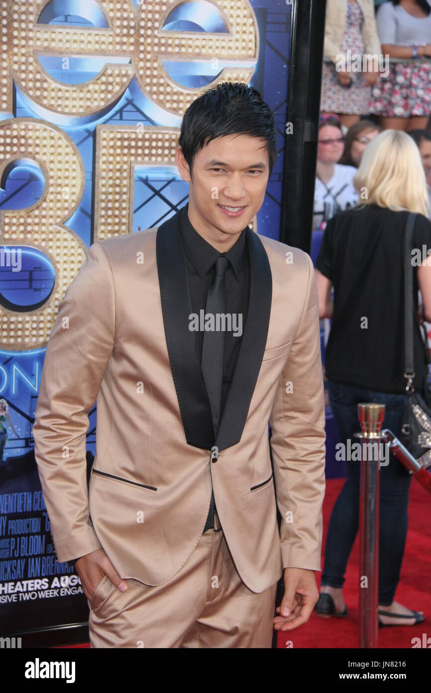 Harry Shum, Jr. 08/06/11 "Glee The 3D Concert Movie" Premiere @Regency ...