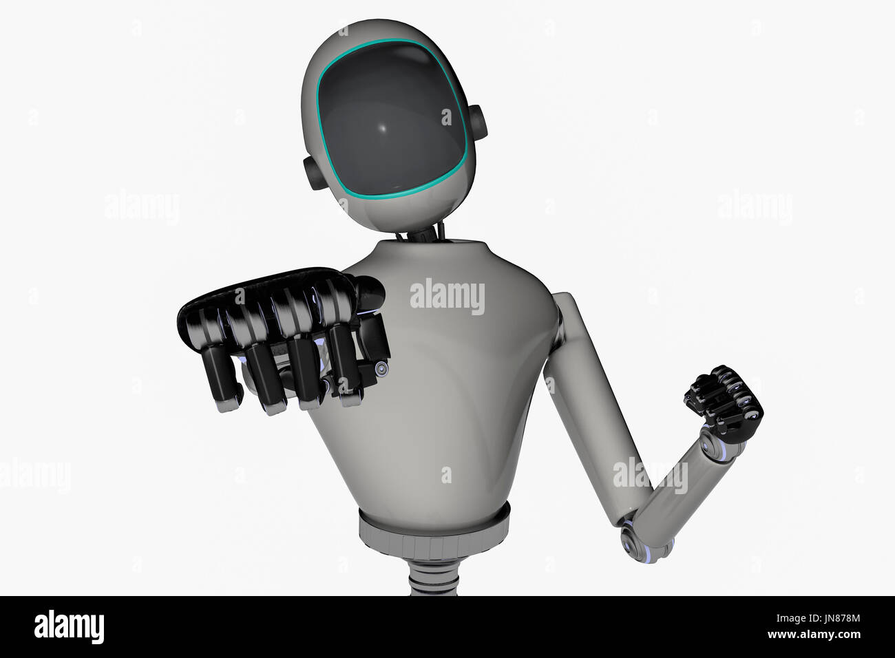 A fighting robot full in action Stock Photo - Alamy