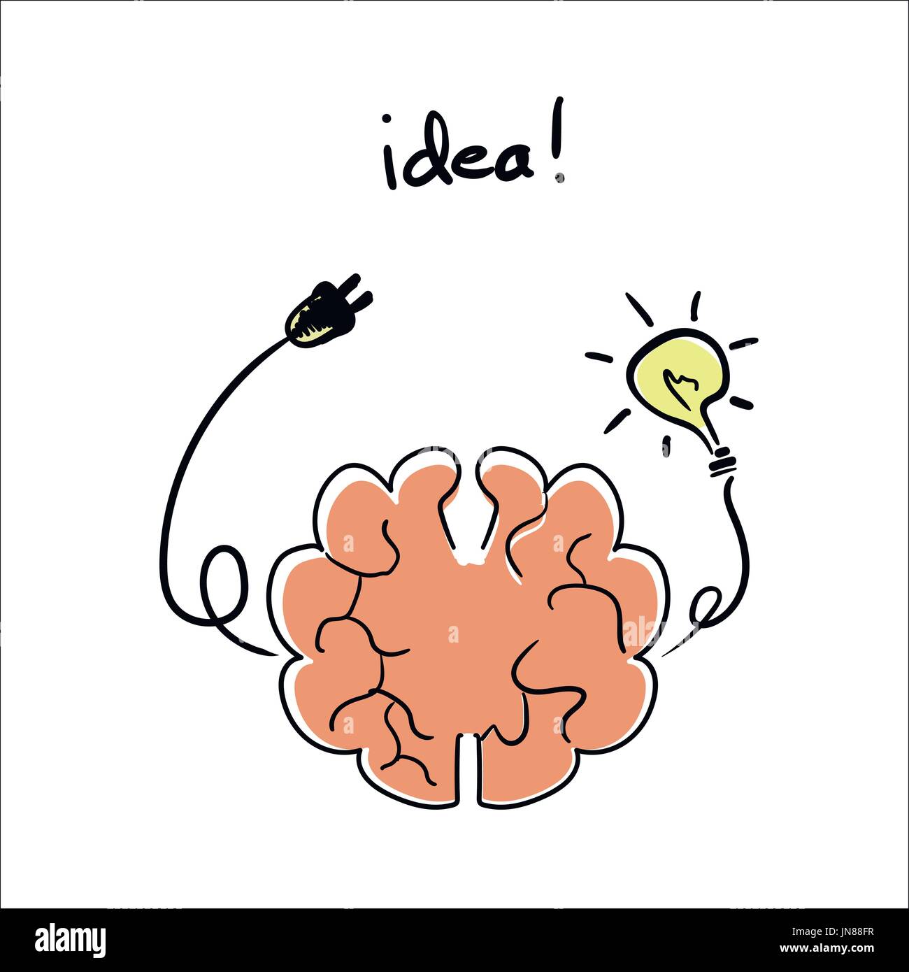 Intuition abstract concept Stock Vector Image & Art - Alamy