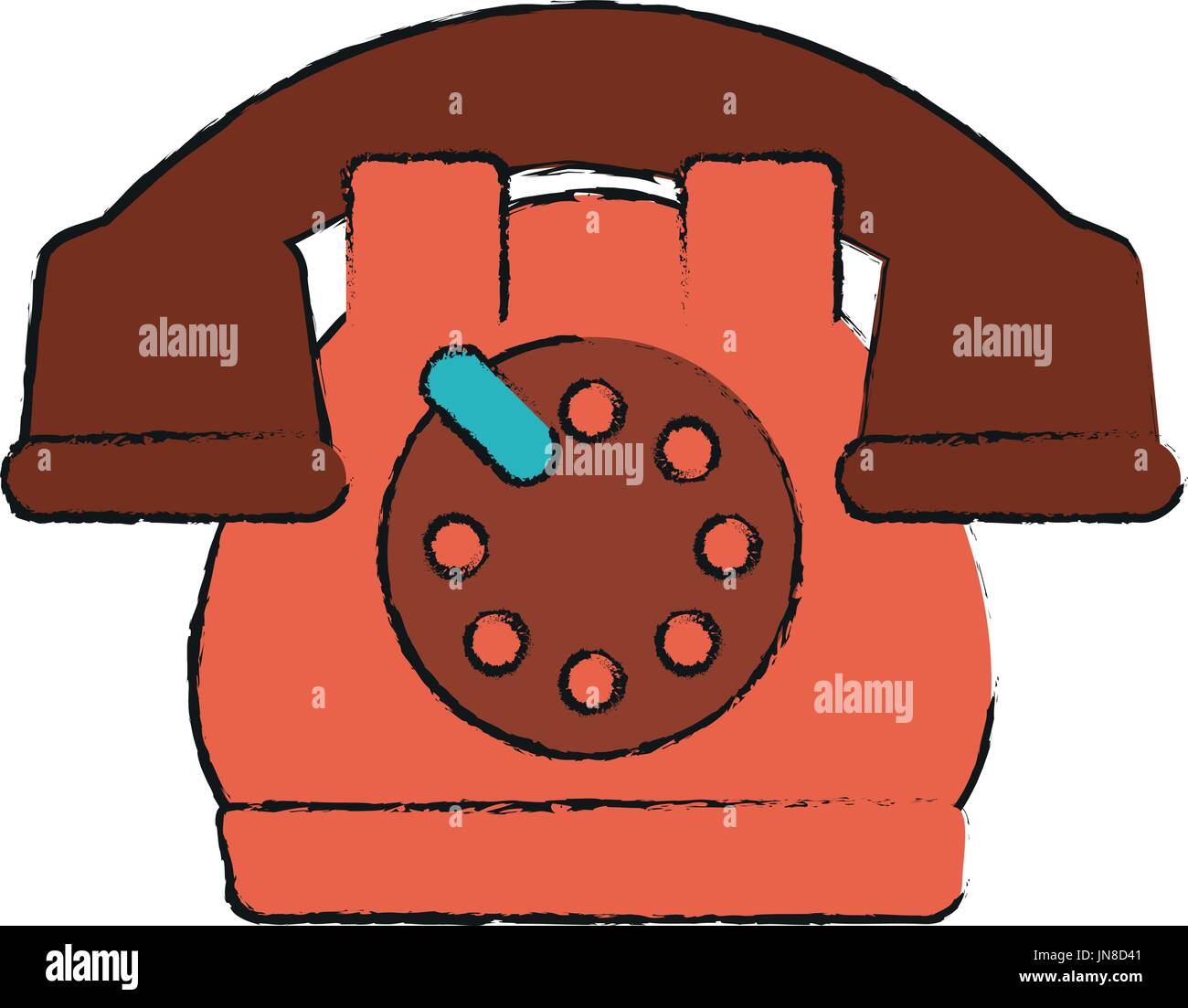 telephone vector illustration Stock Vector Image & Art - Alamy