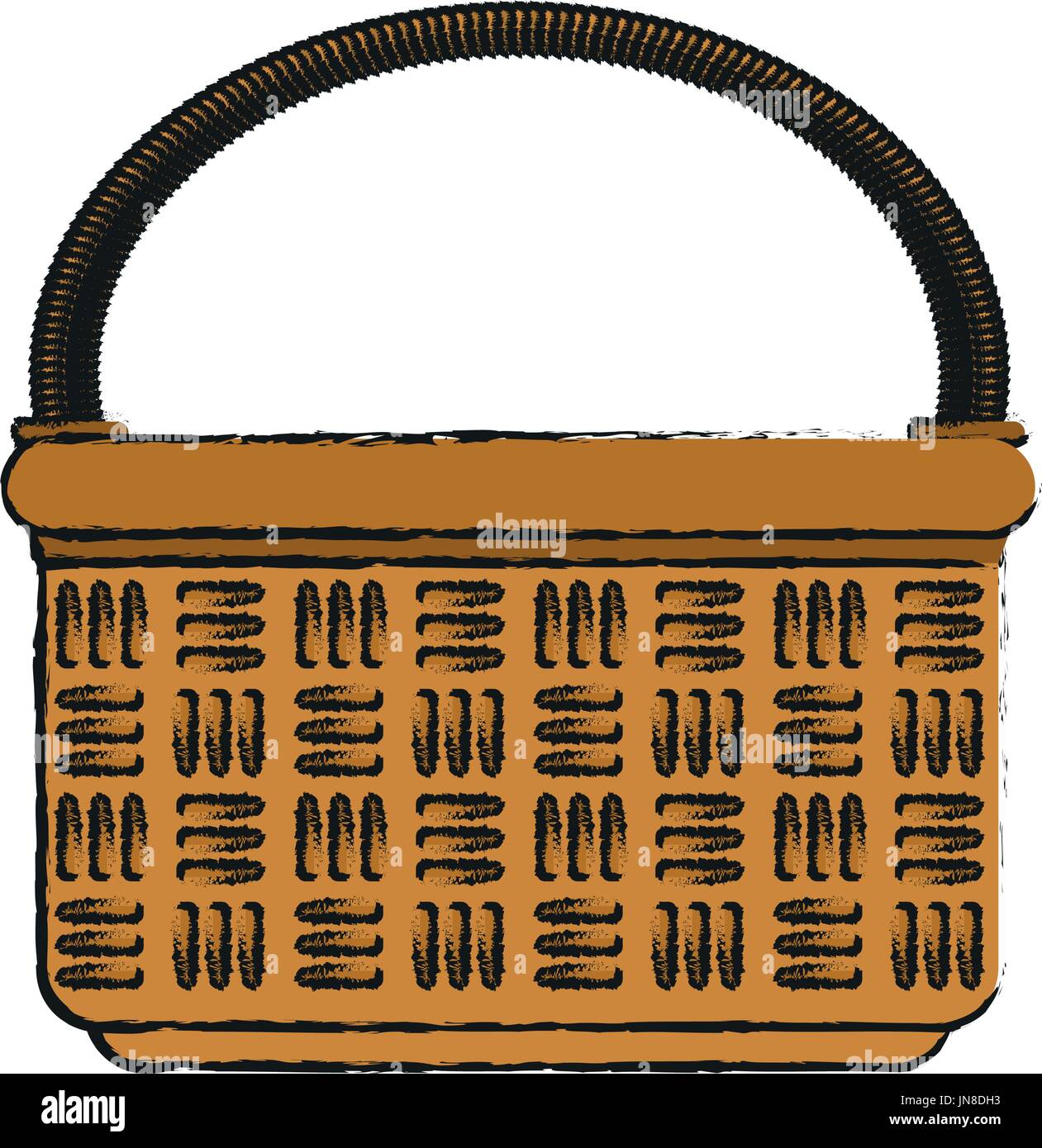 basket vector illustration Stock Vector Image & Art - Alamy
