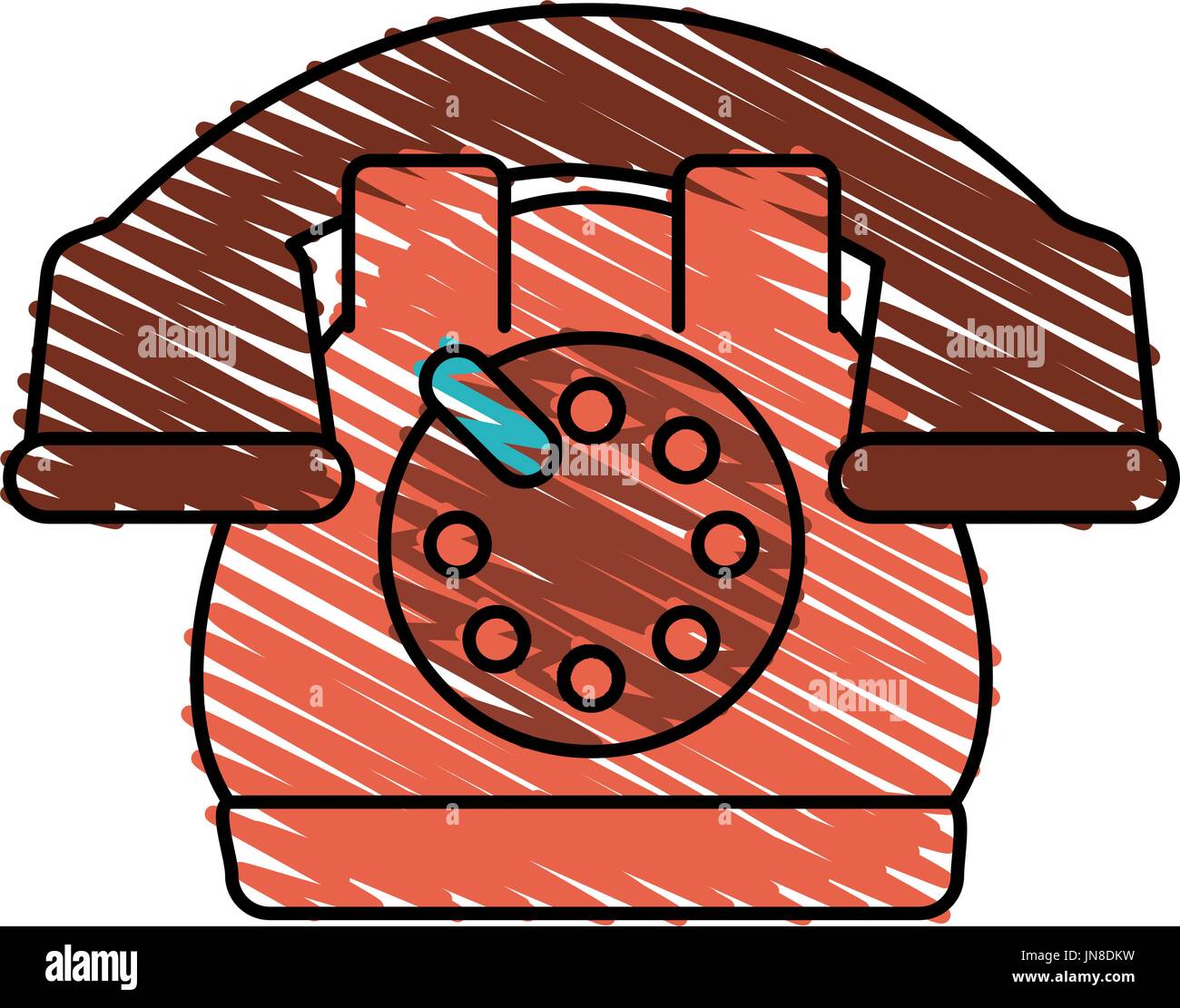telephone vector illustration Stock Vector Image & Art - Alamy