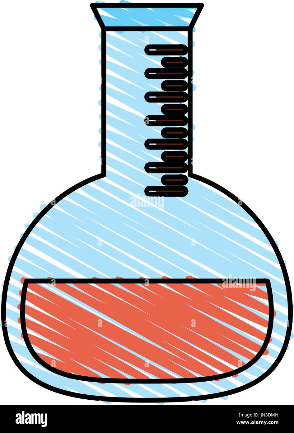 flask vector illustration Stock Vector Image & Art - Alamy