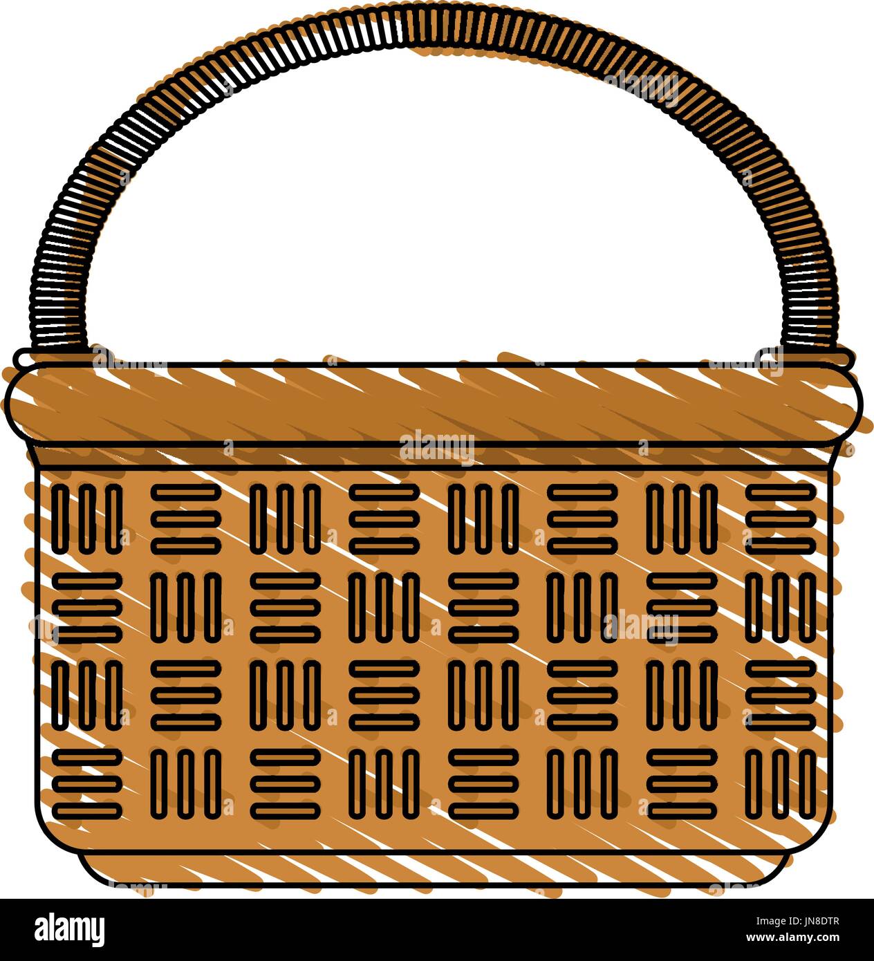 basket vector illustration Stock Vector Image & Art - Alamy