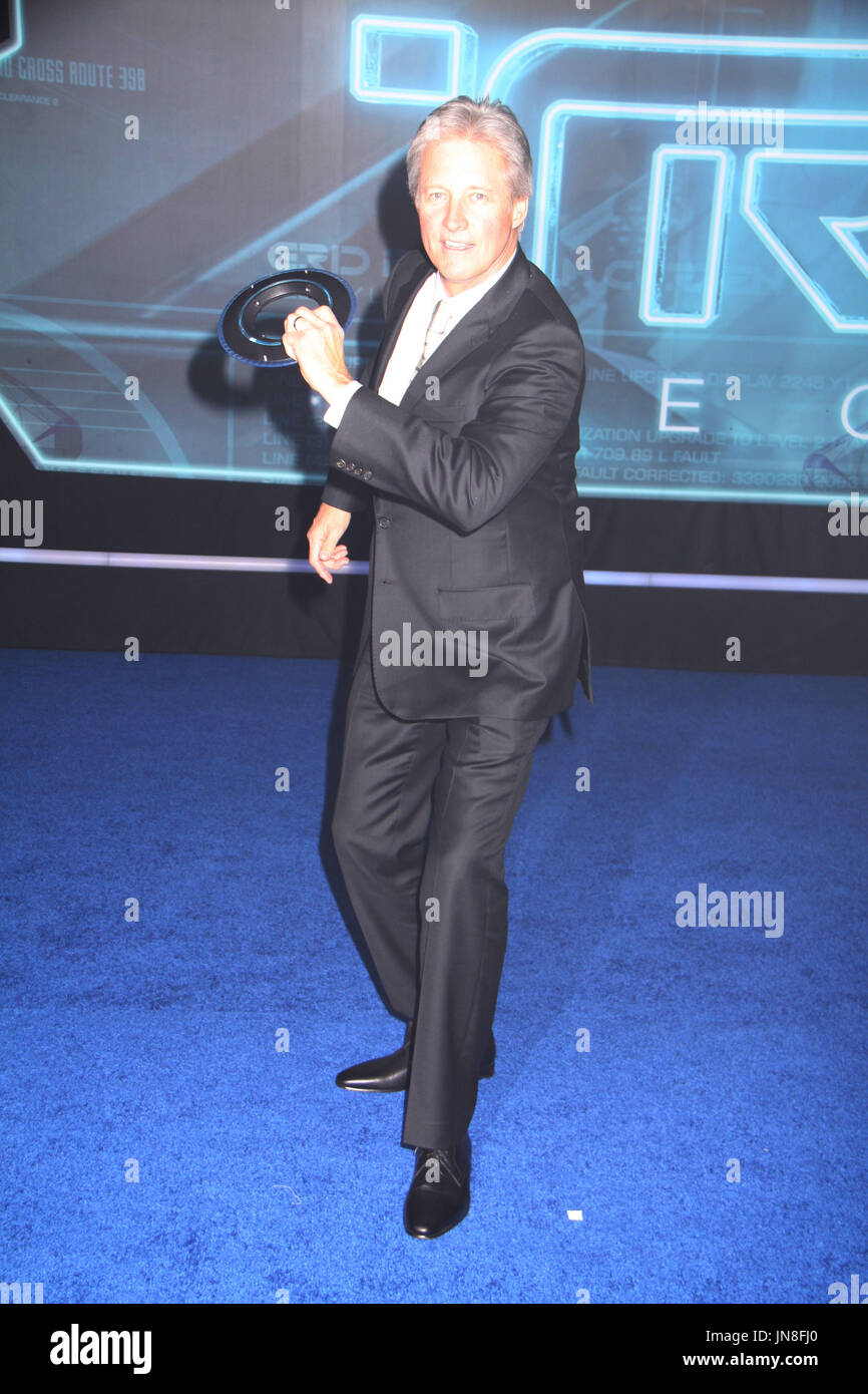 Bruce Boxleitner 12/11/2010, "Tron Legacy" Premiere, El CapitanTheatre ...