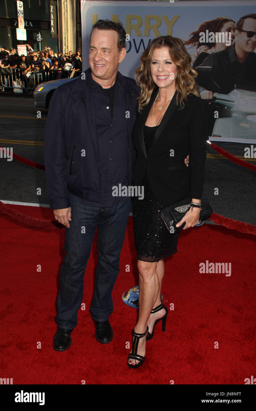 Tom Hanks, Rita Wilson 06/27/2011 "Larry Crowne" Premiere @ Grauman's ...