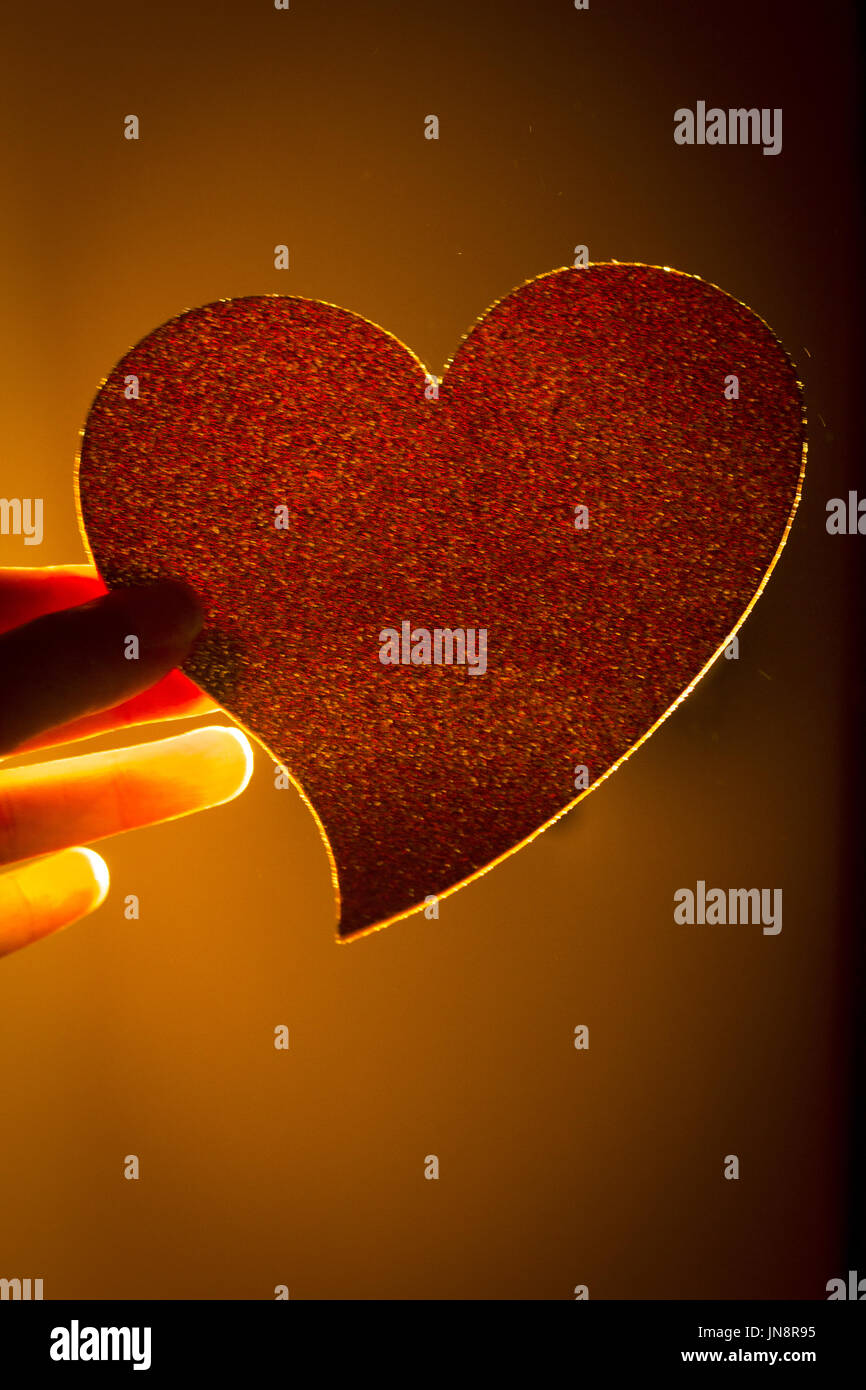 Love heart romantic symbol representing romance and loving couples for ...