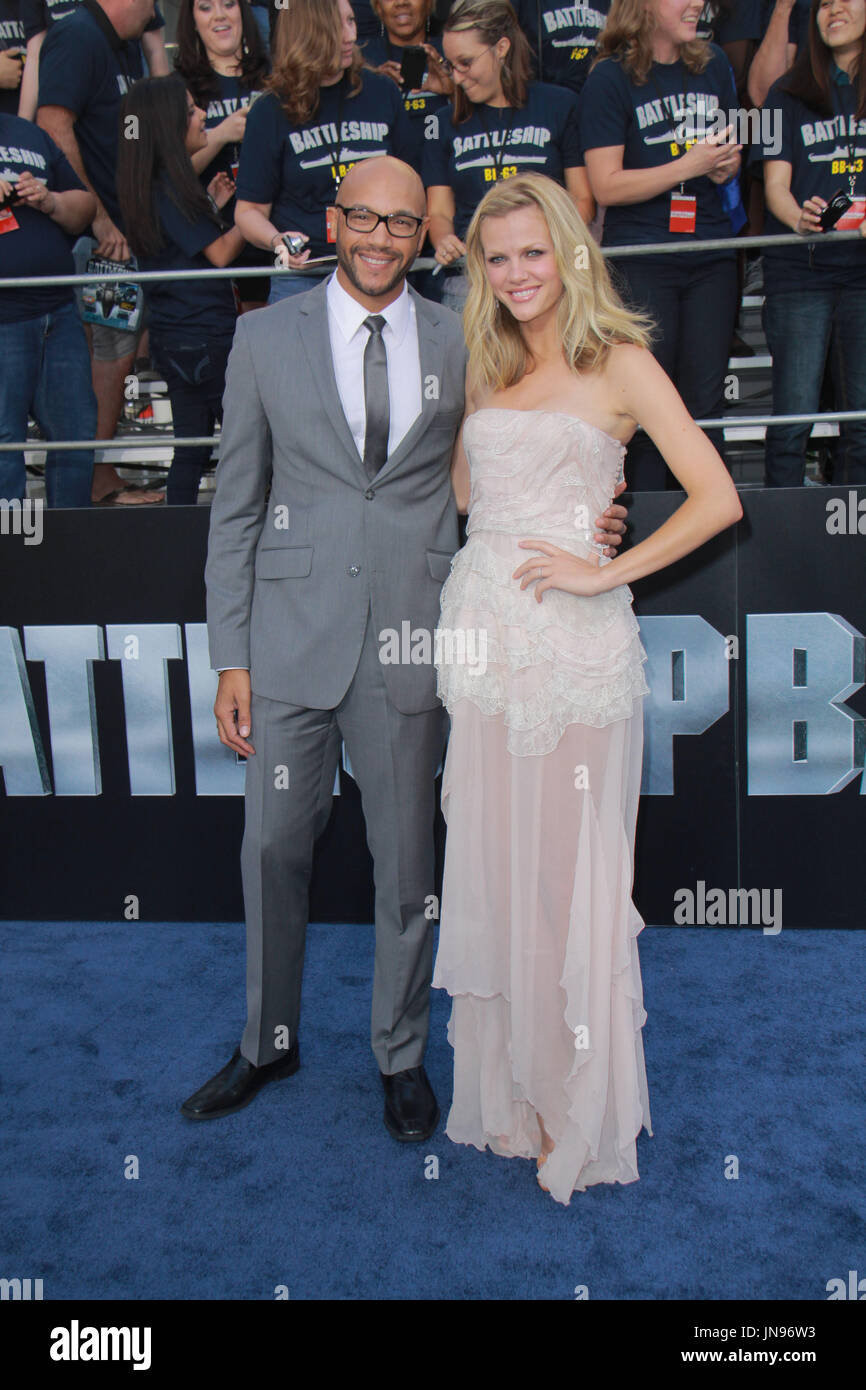 Brooklyn Decker, Stephen Bishop 05/10/2012 "Battleship" Premiere held ...