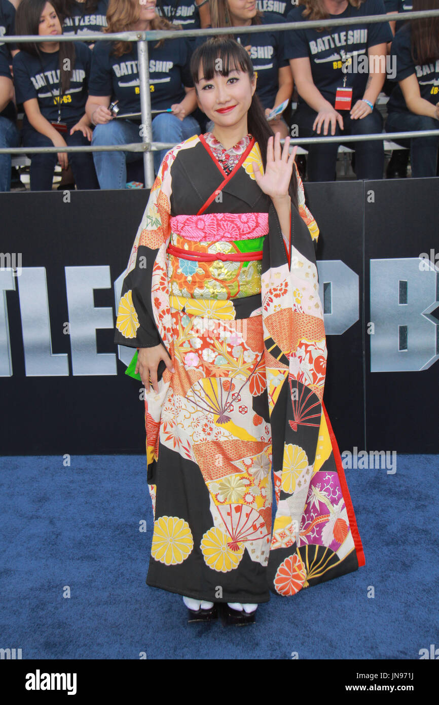 Leni Ito 05/10/2012 "Battleship" Premiere held at Nokia Theatre LA Live ...