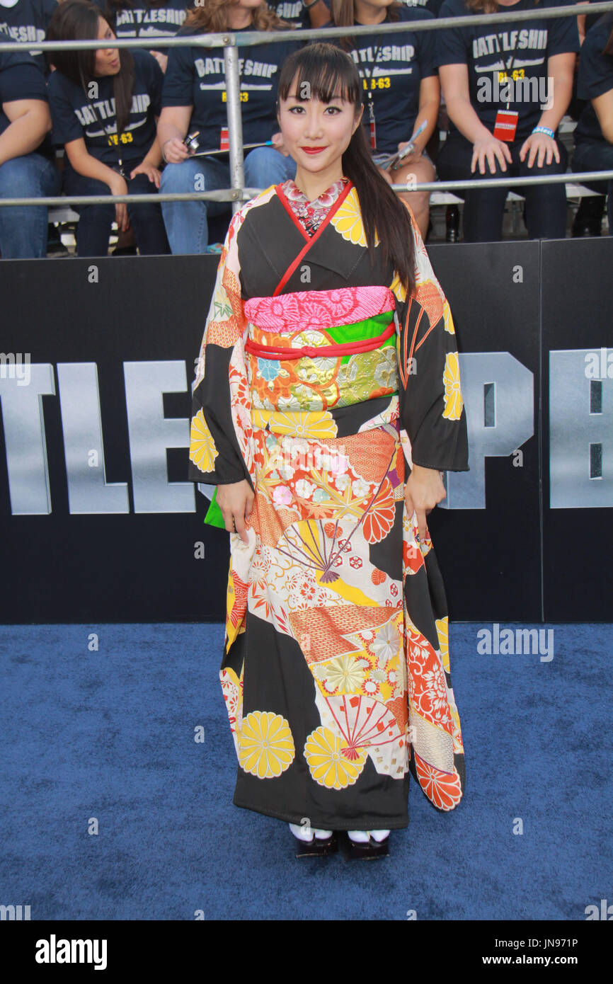 Leni Ito 05/10/2012 "Battleship" Premiere held at Nokia Theatre LA Live ...