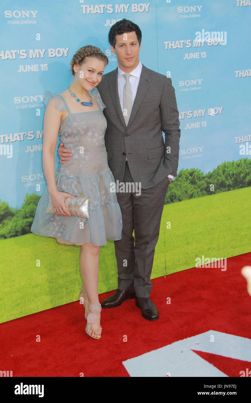 Andy Samberg 06/04/2012 "That's My Boy" Premiere held at Regency ...