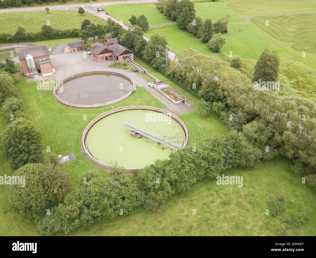 Small wastewater treatment plant hi-res stock photography and images ...