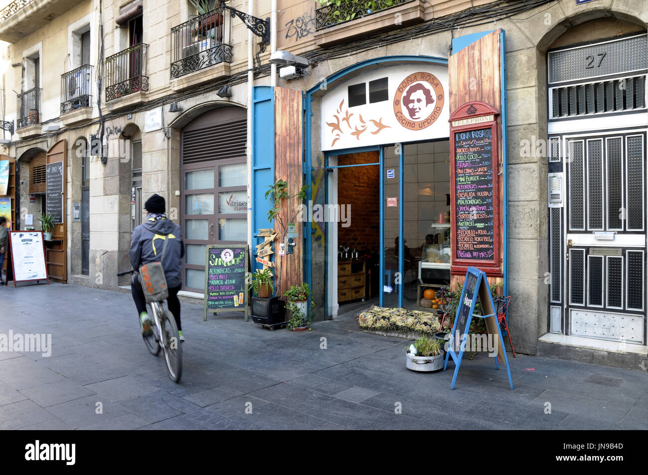 doña rosa, urban food, Ferlandina street 27, El Raval district ...
