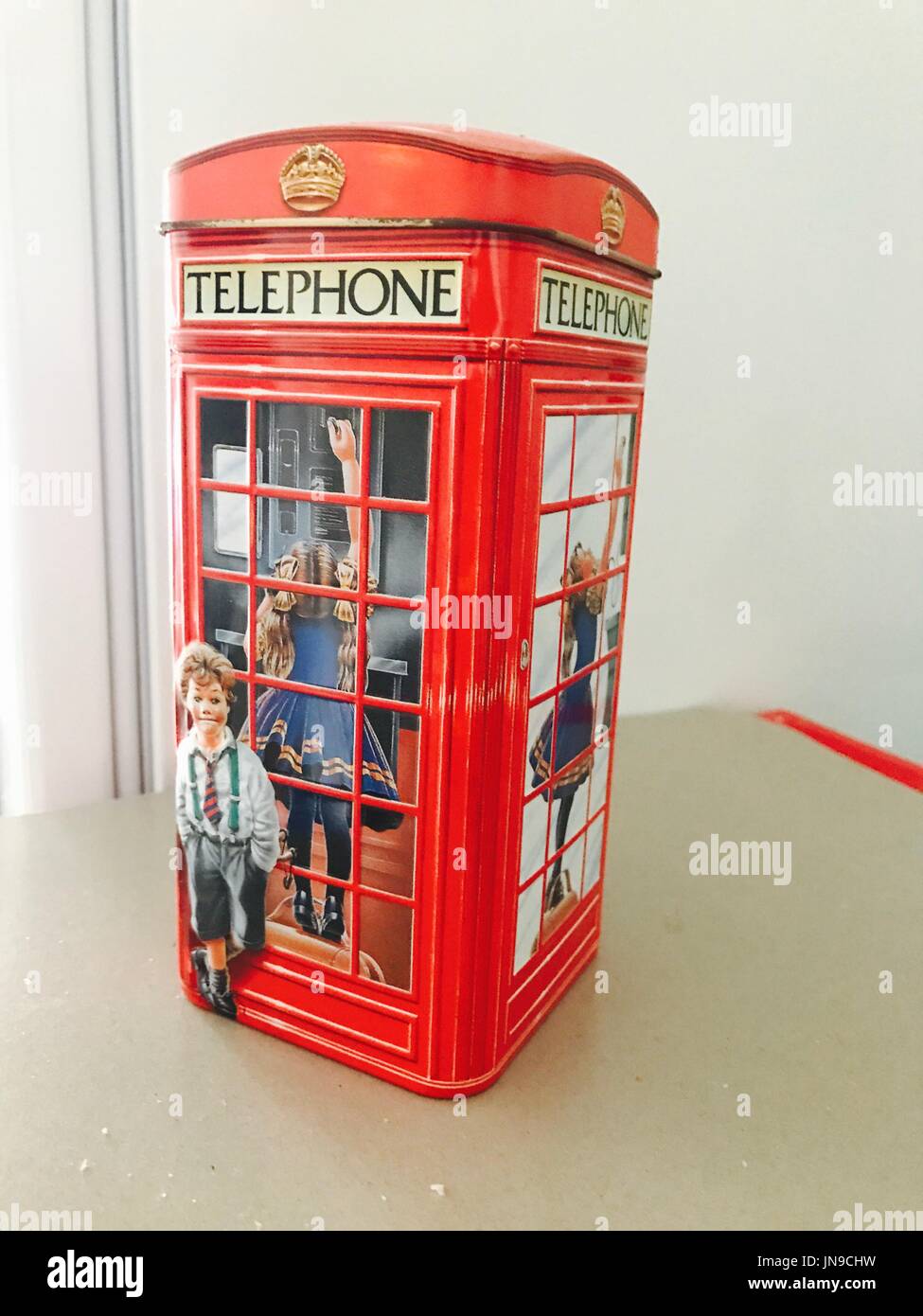 Vintage Telephone Box High Resolution Stock Photography and Images - Alamy