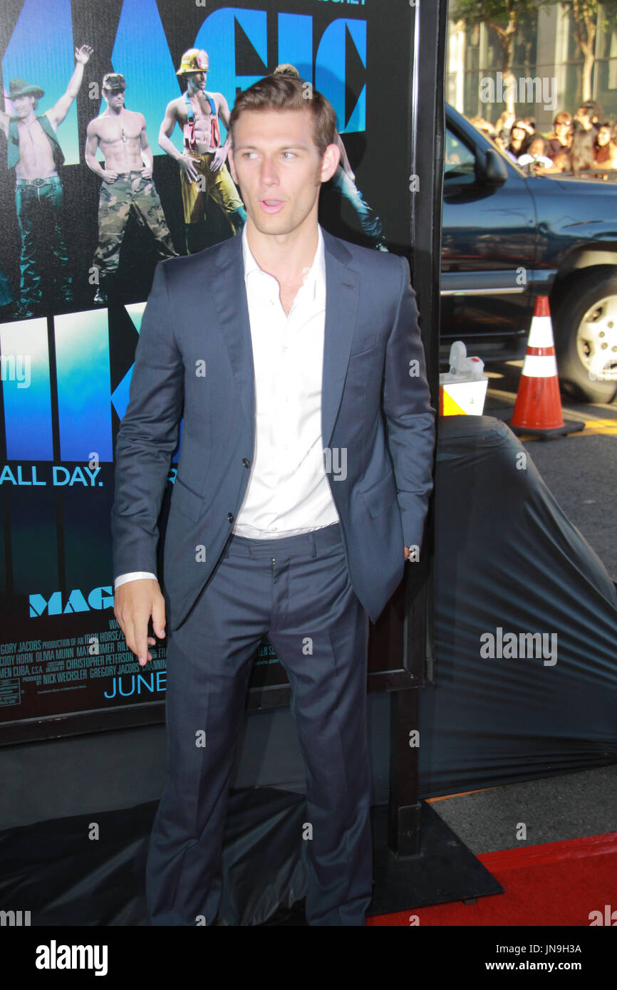 Alex Pettyfer 06/23/2012 "Magic Mike" Premiere held at Regal Cinemas L ...