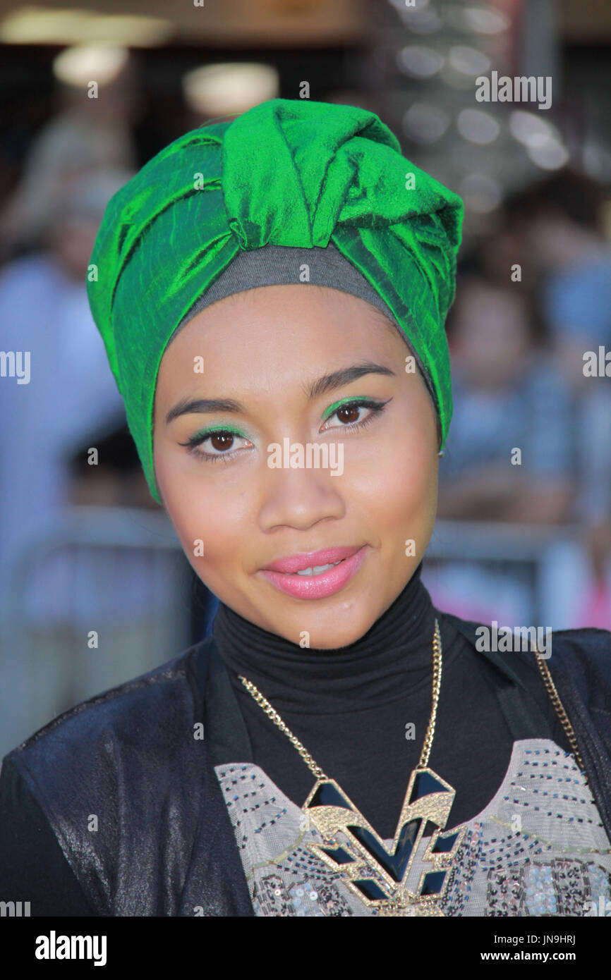 Yuna 06/25/2012 "Savages" Premiere held at Regency Village Theatre in ...