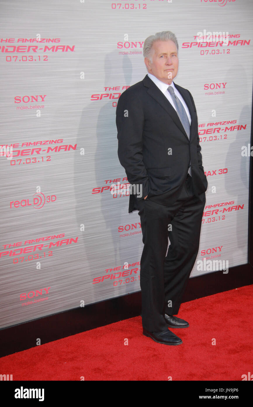 Martin Sheen 06/28/2012 "The Amazing Spider-Man" Premiere held at ...
