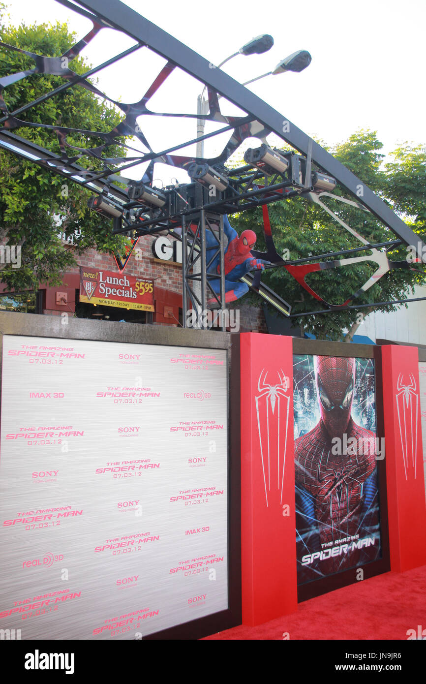 Spider-Man 06/28/2012 "The Amazing Spider-Man" Premiere held at Regency ...