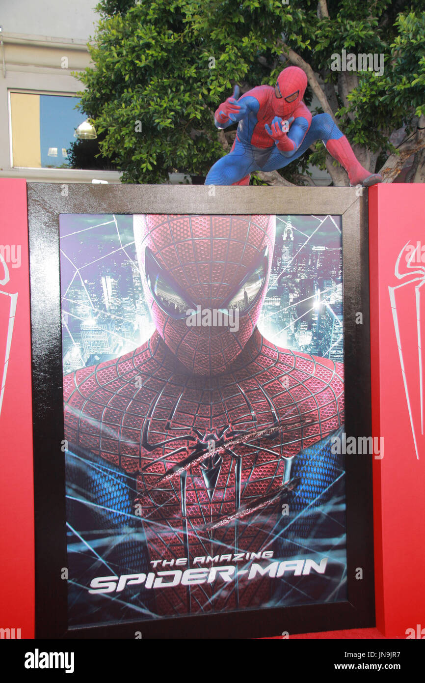 Spider-Man 06/28/2012 "The Amazing Spider-Man" Premiere held at Regency ...