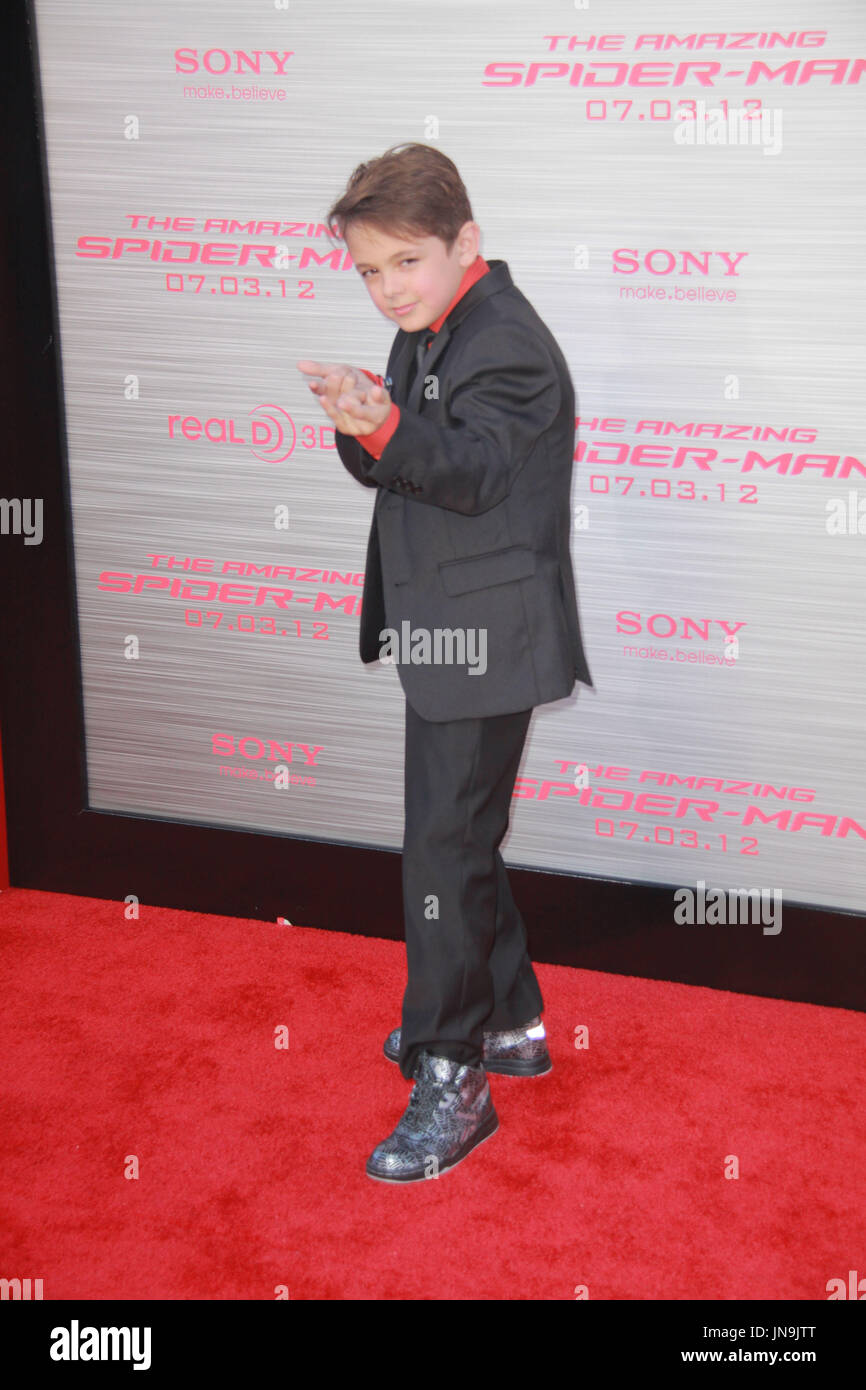 Max Charles 06/28/2012 "The Amazing Spider-Man" Premiere held at ...