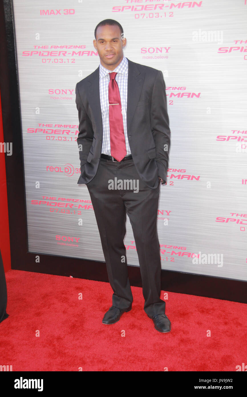 Bret Lockett 06/28/2012 "The Amazing Spider-Man" Premiere held at ...