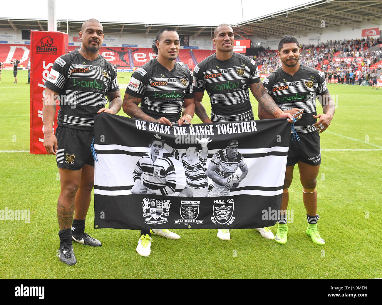 Challenge cup semi final match keepmoat stadium hi-res stock ...