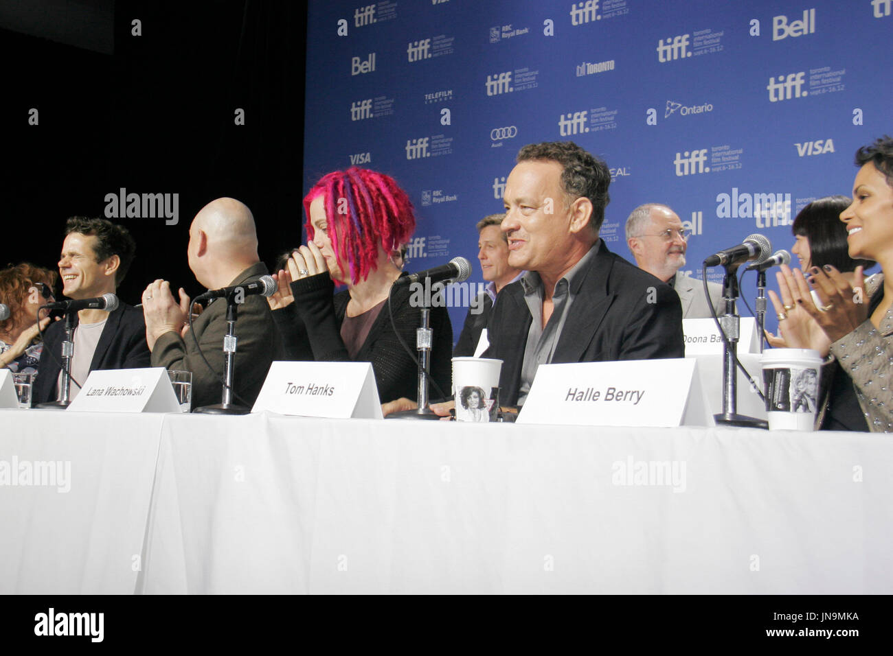 Susan Sarandon, Tom Tykwer, Andy Wachowski, Lana Wachowski, Hugh Grant ...