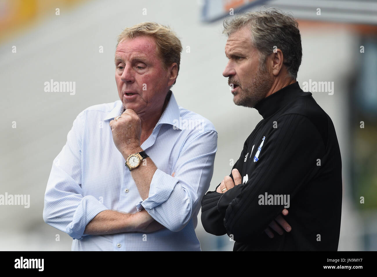 Manager Harry Redknapp And Assistant Manager Kevin Bond High Resolution ...