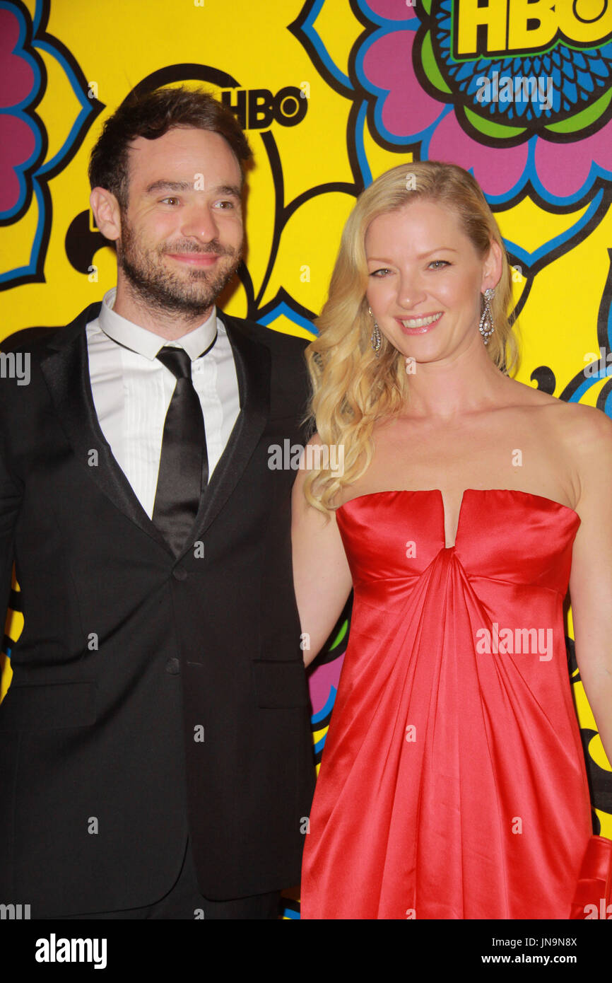 Gretchen Mol, Charlie Cox 09/23/2012 The 64th Annual Primetime Emmy ...