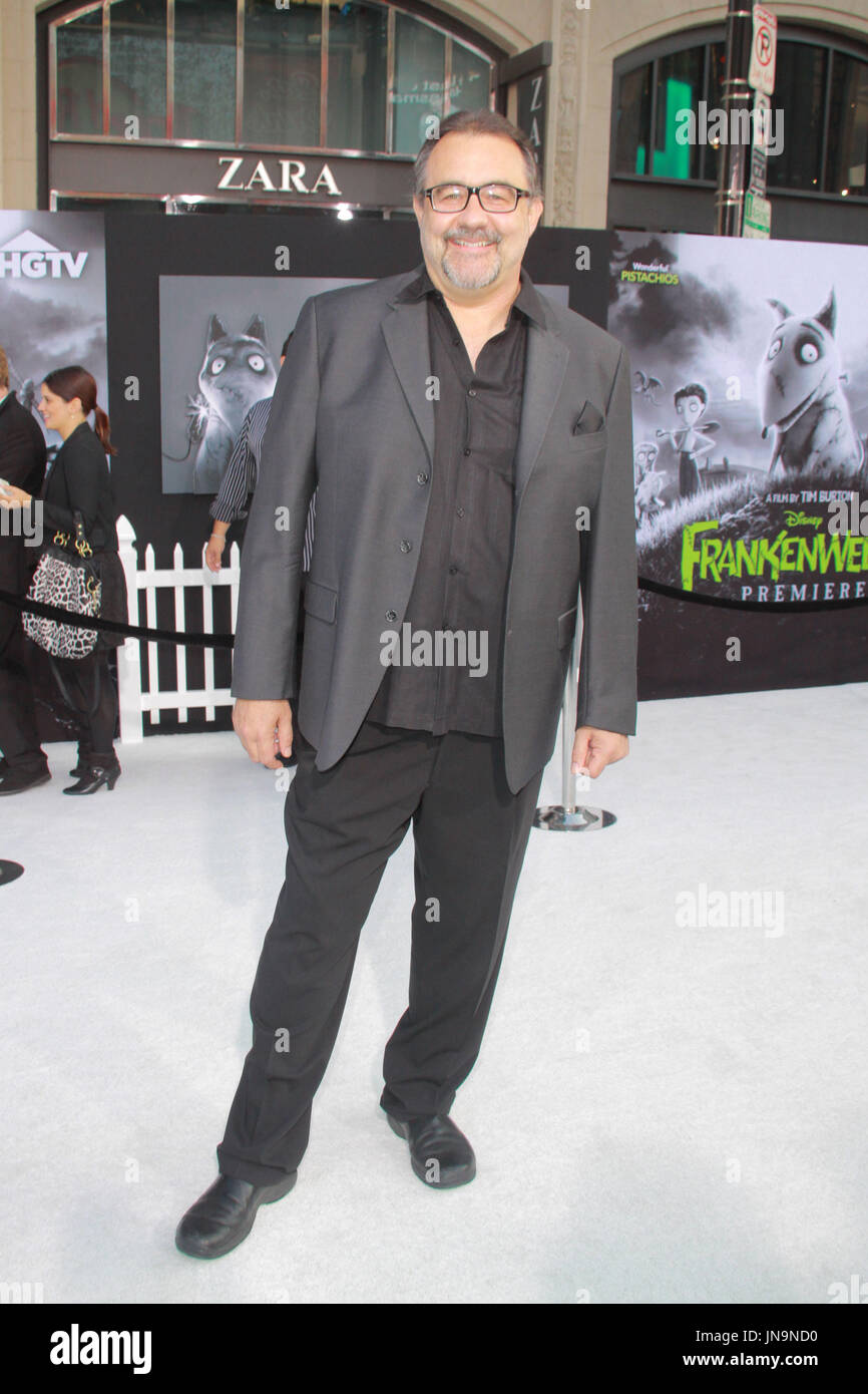 Don Hahn 09/24/2012 "Frankenweenie" Premiere held at El Capitan Theatre ...