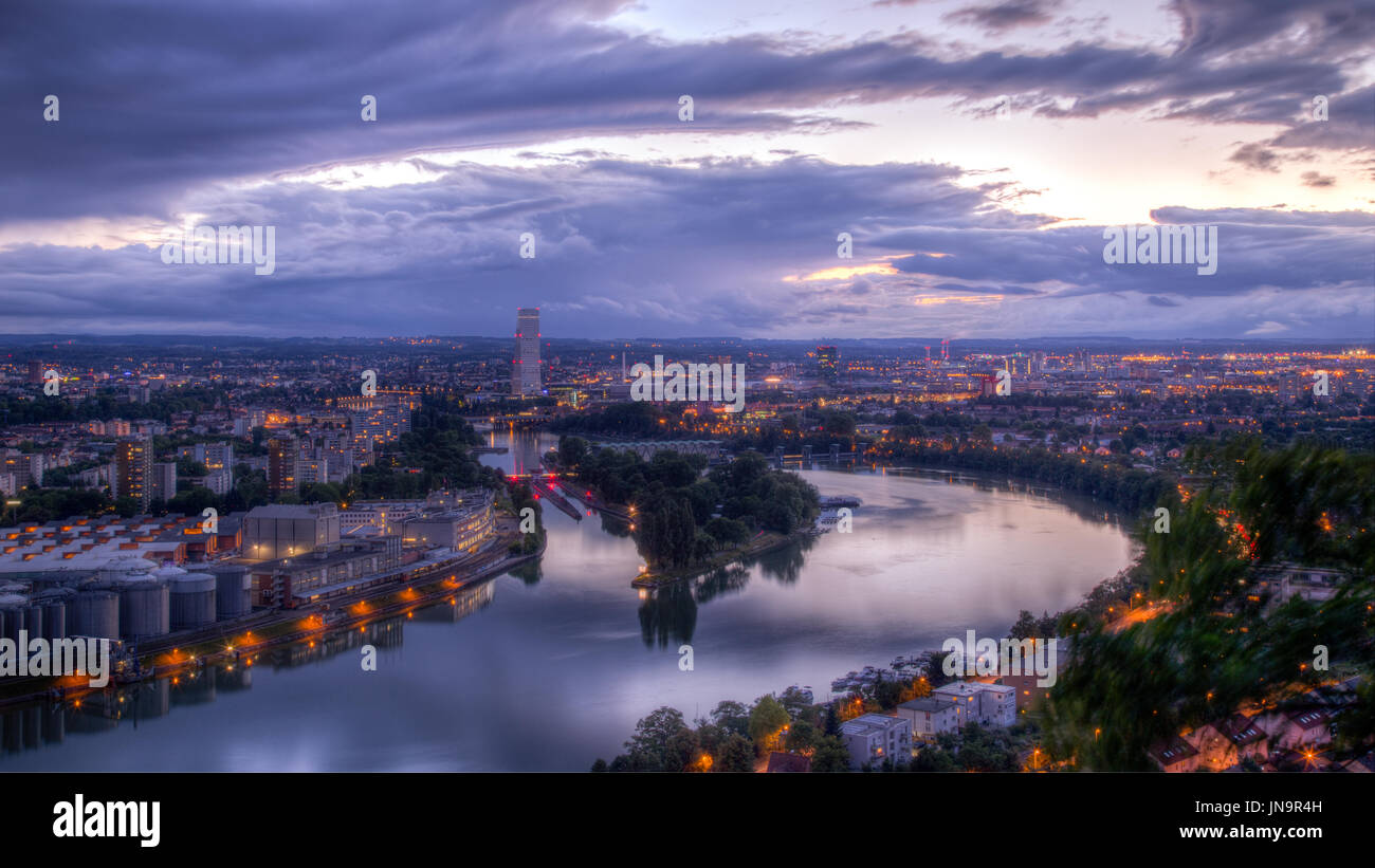 Switzerland view skyline panorama hi-res stock photography and images ...