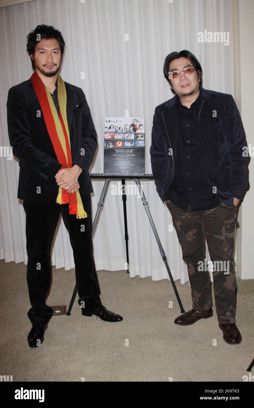 Keishi Otomo, Munetaka Aoki 12/14/2014 Special Interview "Rurouni Kenshin" at LA Eiga Fest ...