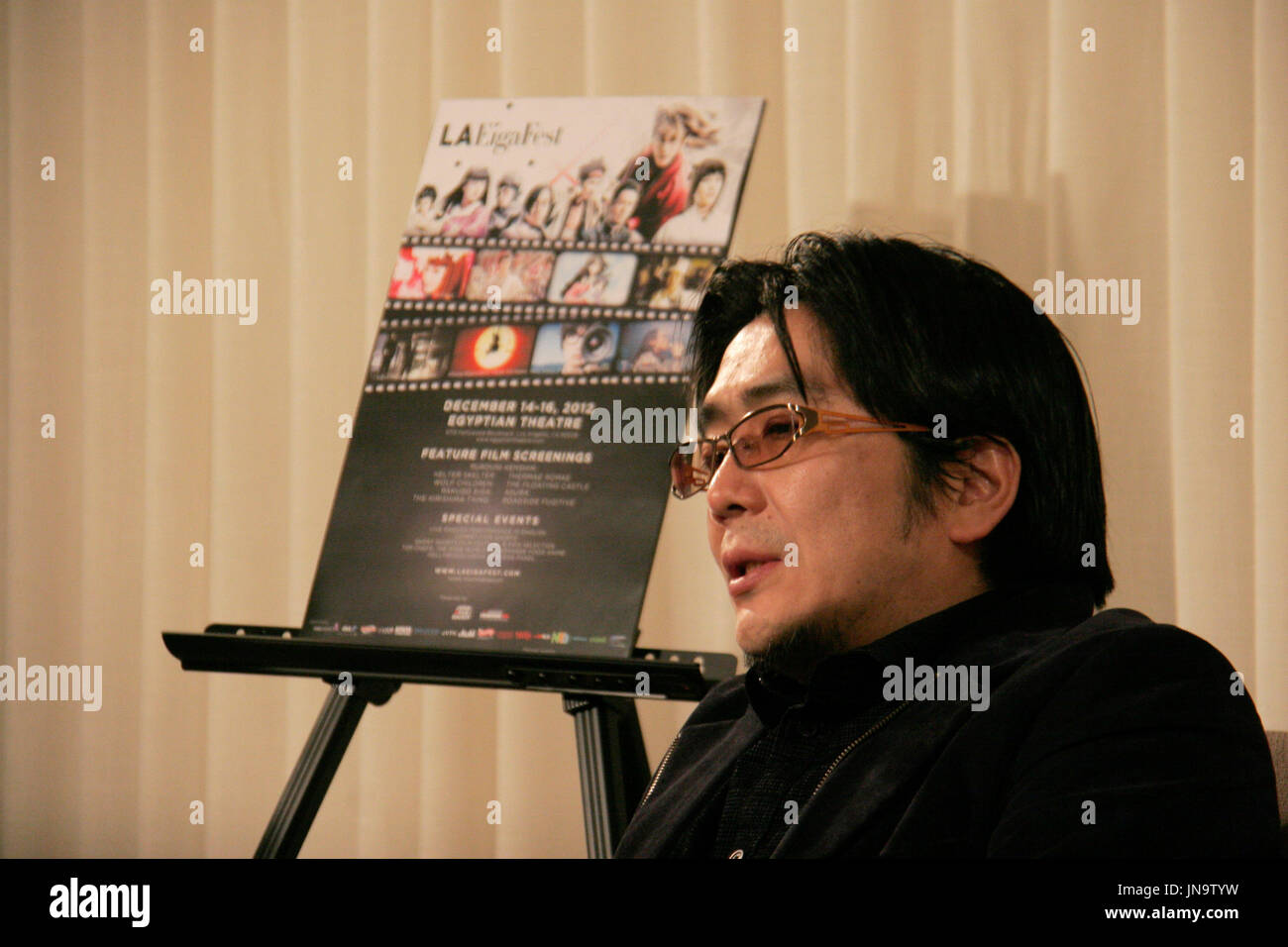 Keishi Otomo 12/14/2012 “LA Eiga Fest 2012" Interview session held at Loews Hollywood Hotel in ...