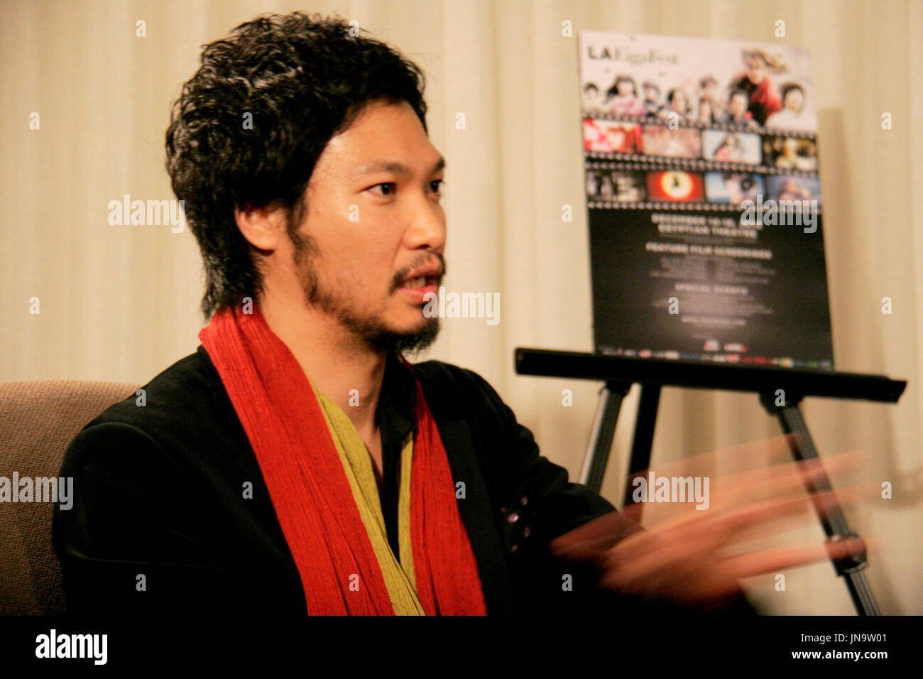 Munetaka Aoki 12/14/2012 “LA Eiga Fest 2012" Interview session held at Loews Hollywood Hotel in ...