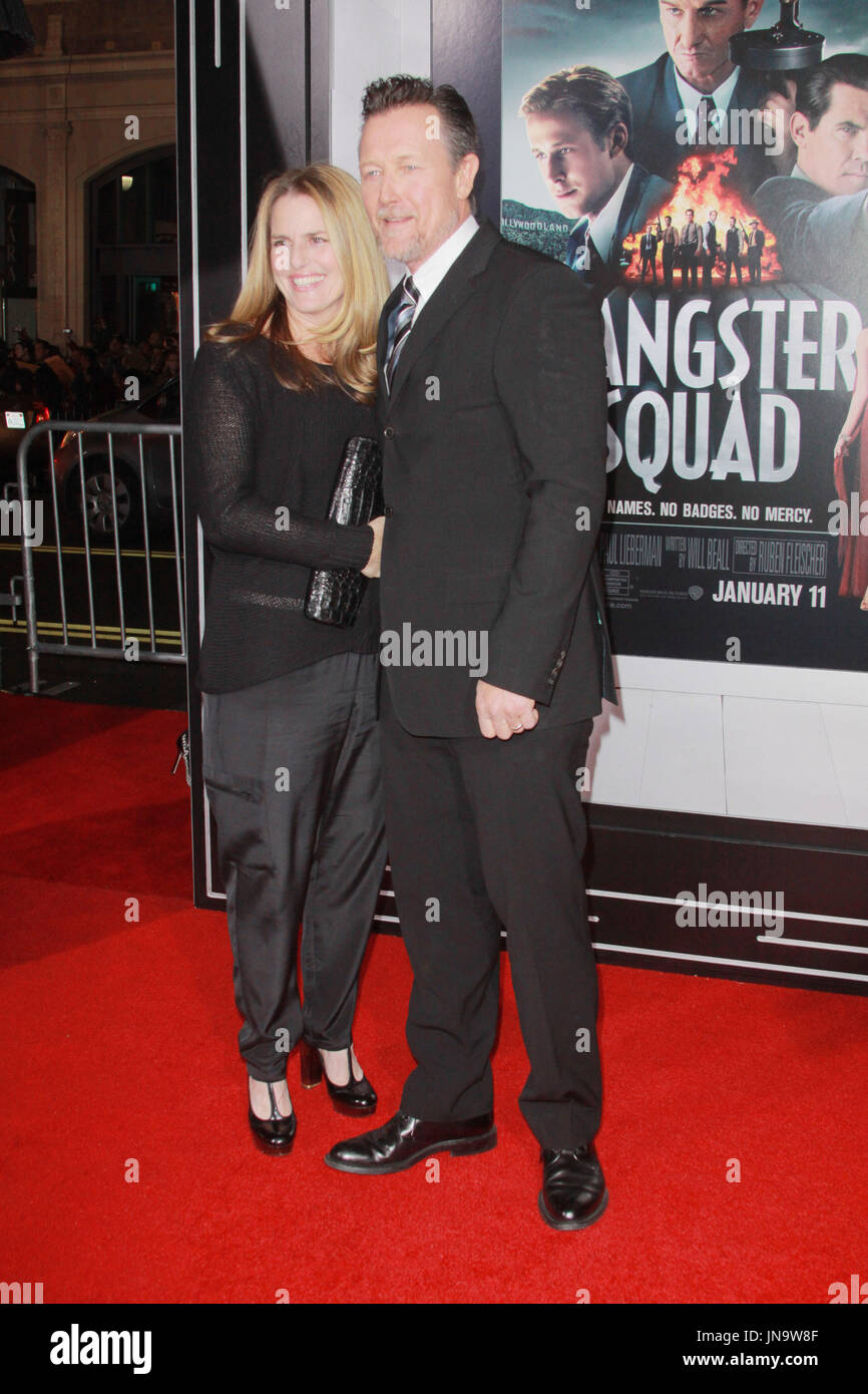 Barbara Patrick, Robert Patrick 01/07/2013 "Gangster Squad" Premiere ...