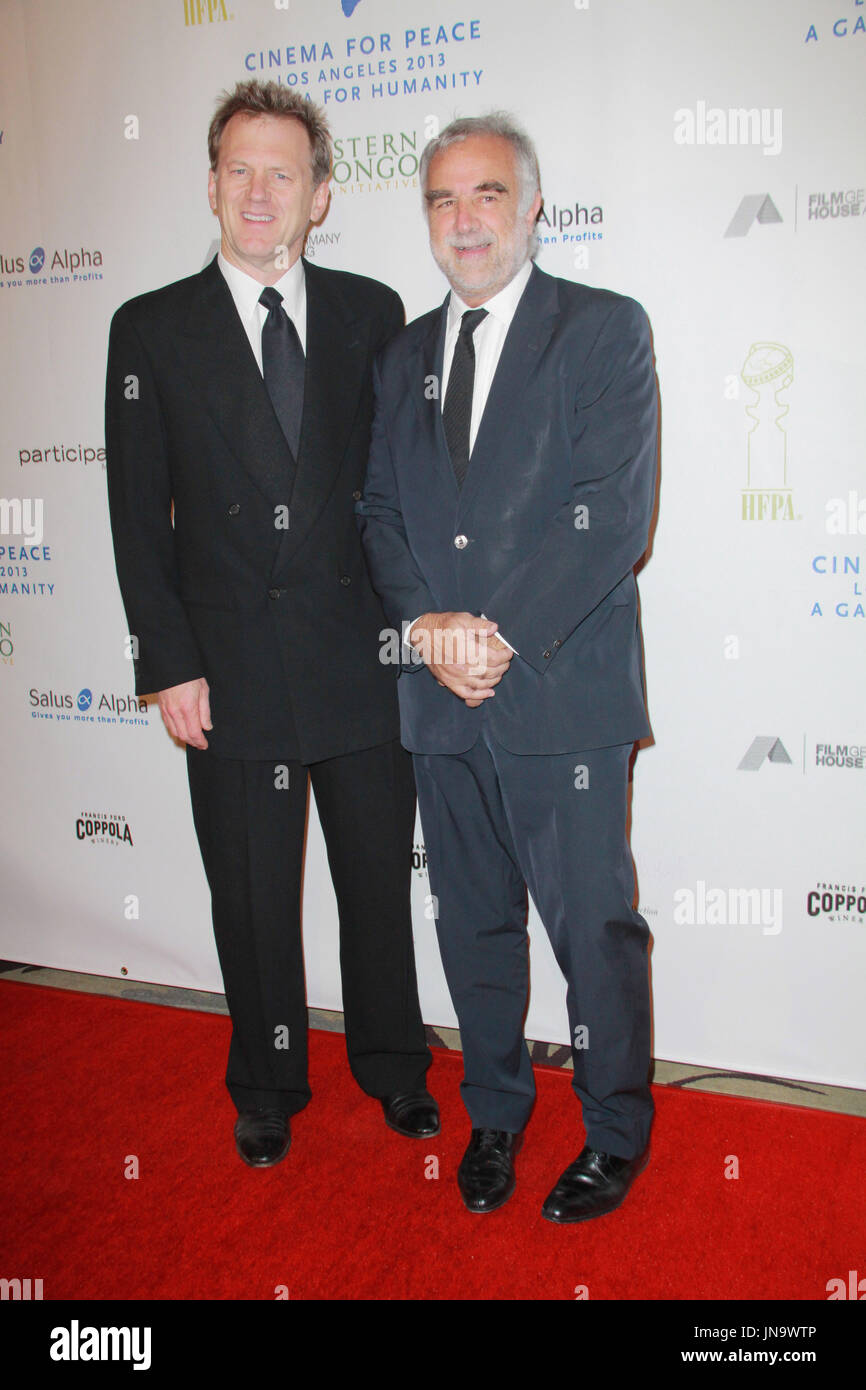 Ted Braun, Luis Moreno Ocampo 01/11/2013 Cinema For Peace Foundation ...