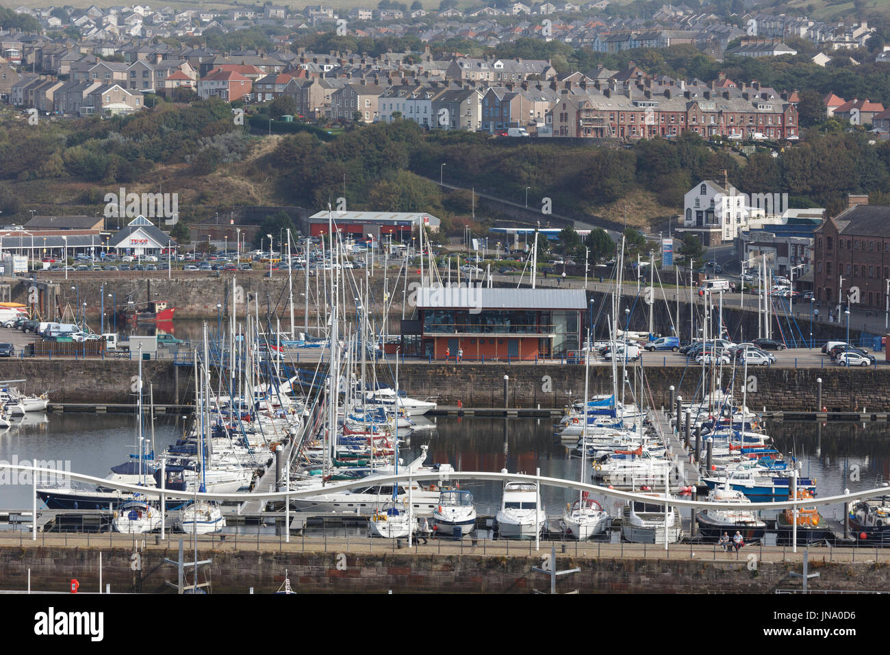 Old quay whitehaven harbour cumbria hi-res stock photography and images ...