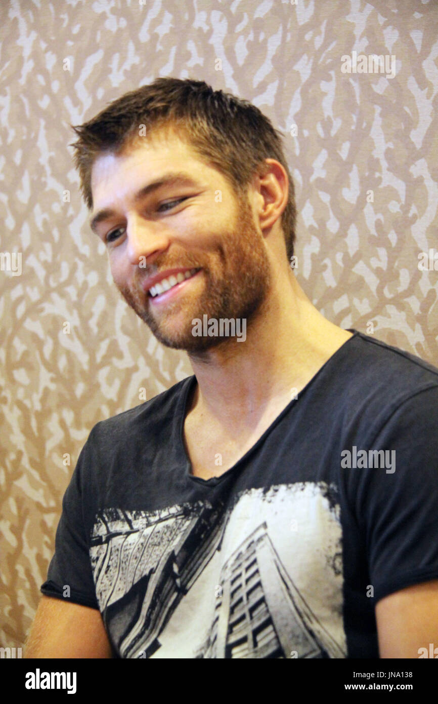 Liam McIntyre 07/13/2012 "Spartacus" Comic-Con Press Event held at ...