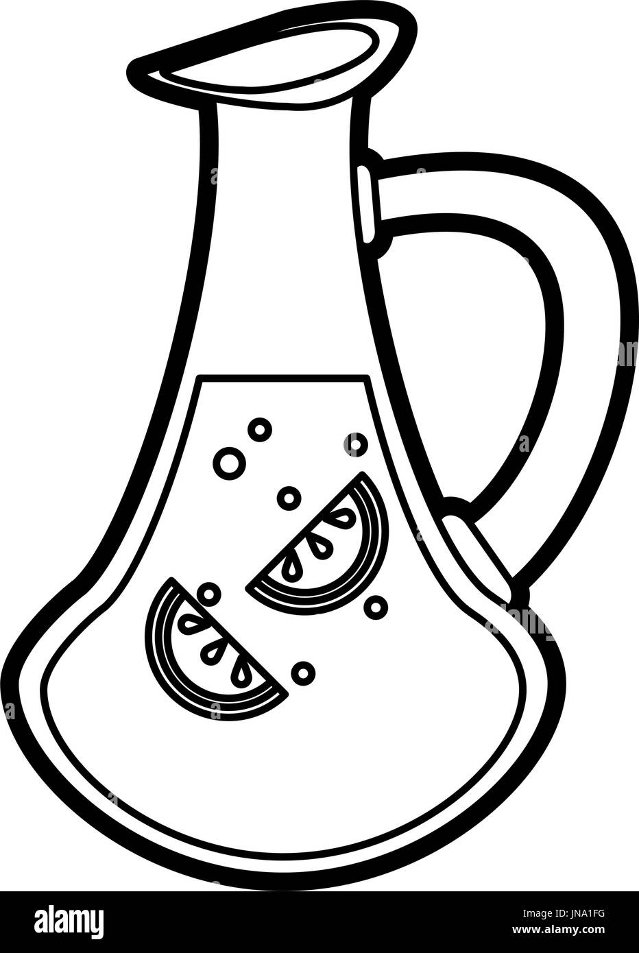 Lemonade bottle beverage Black and White Stock Photos & Images - Alamy