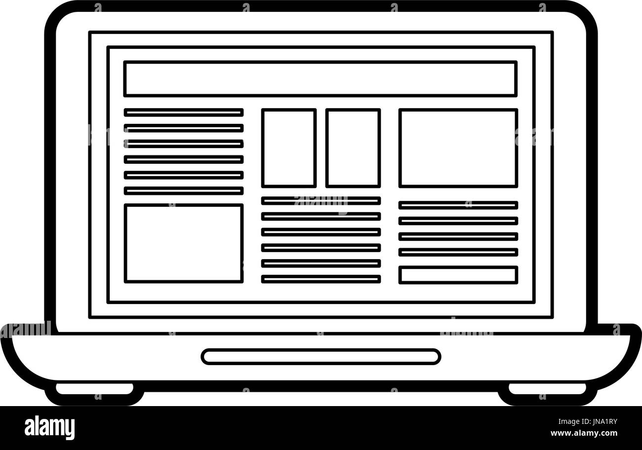 computer vector illustration Stock Vector Image & Art - Alamy