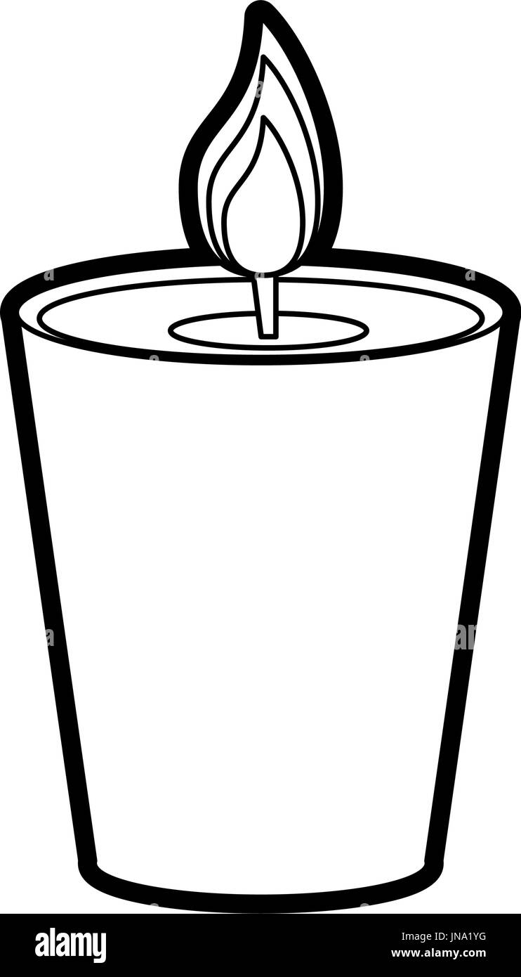 candle vector illustration Stock Vector Image & Art - Alamy