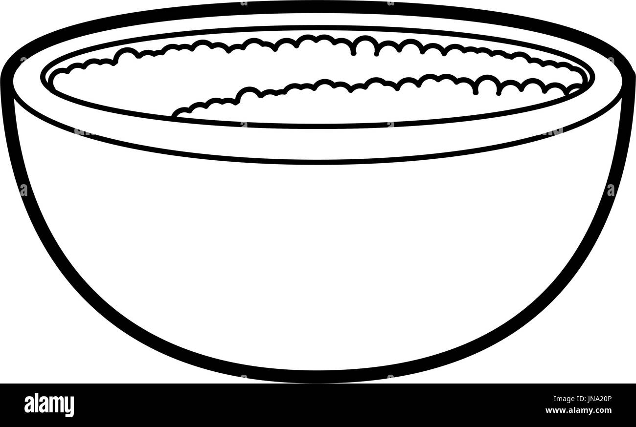 bowl vector illustration Stock Vector Image & Art - Alamy