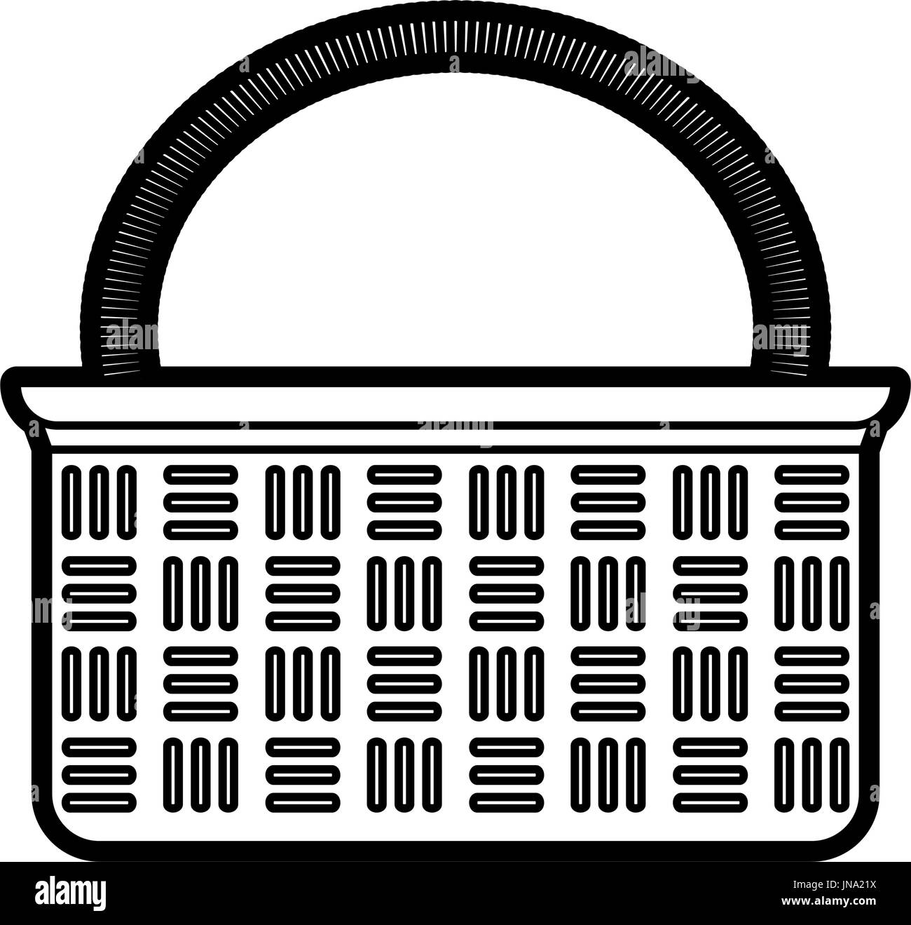 basket vector illustration Stock Vector Image & Art - Alamy