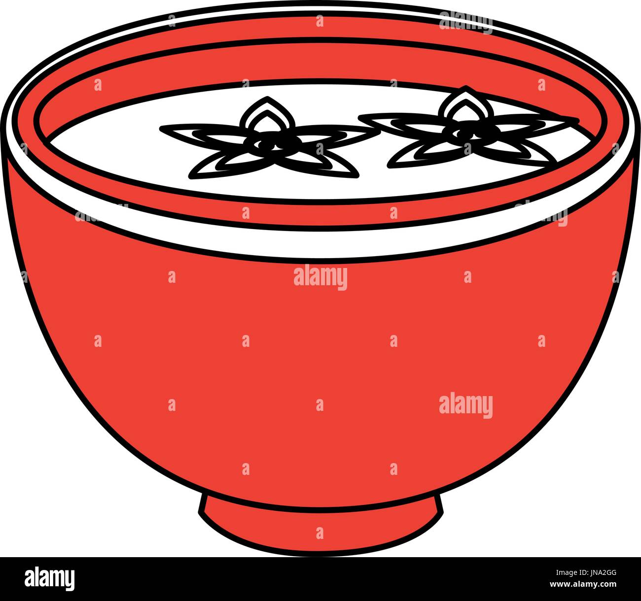 bowl vector illustration Stock Vector Image & Art - Alamy