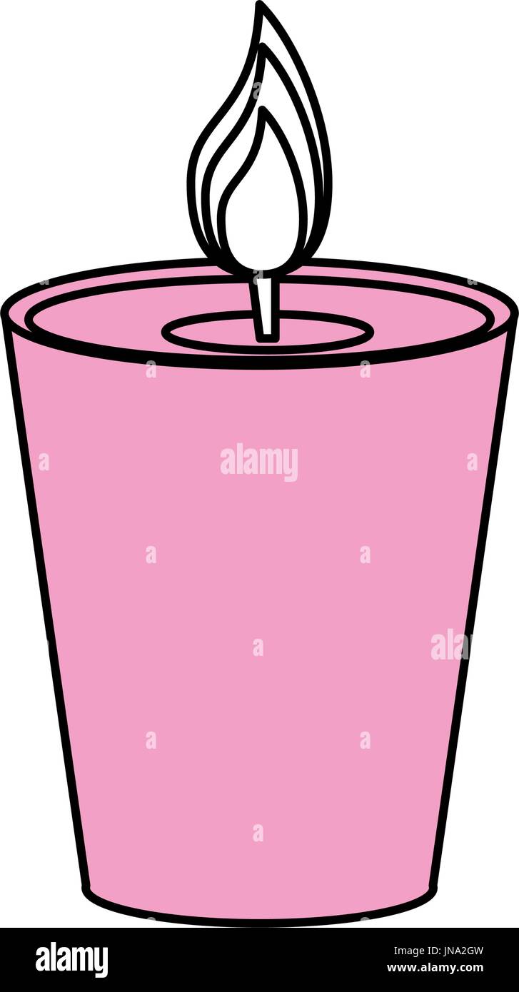 candle vector illustration Stock Vector Image & Art - Alamy