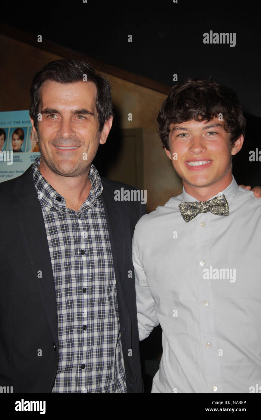 Ty Burrell, Graham Phillips 08/08/2012 "Goats" Premiere held at The Landmark Theater in Los ...